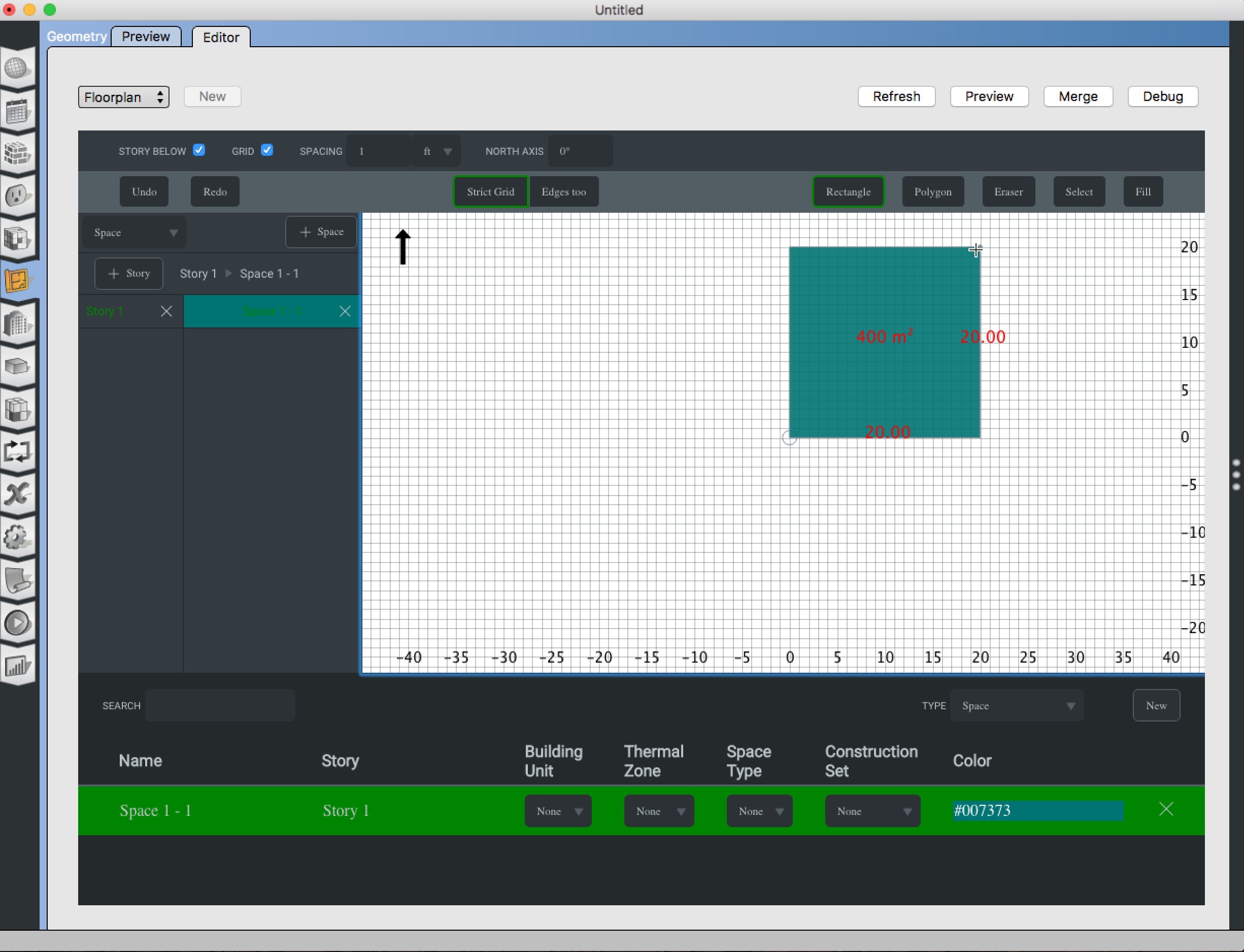 Geometry Editor Units Display · Issue #2836 · NREL/OpenStudio · GitHub