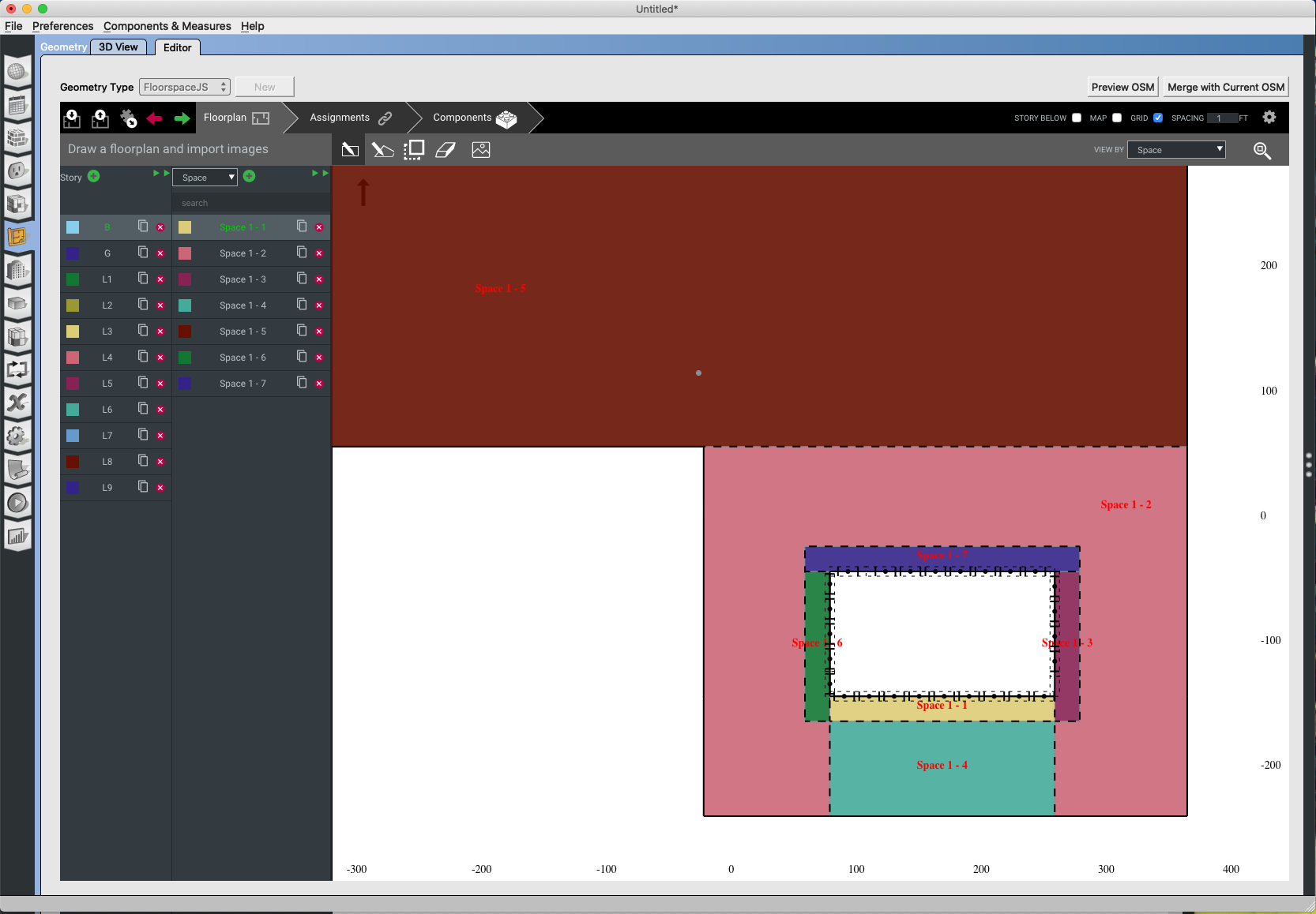 Zooming in FloorSpaceJS zooms UI in addition to plan space · Issue #264 · openstudiocoalition ...