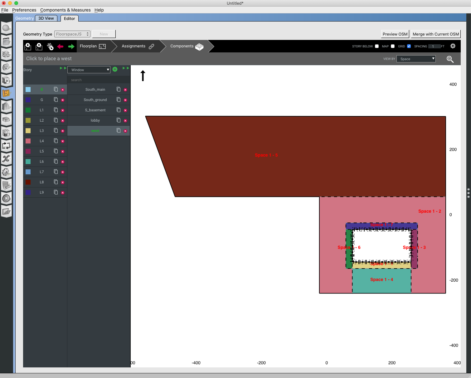 Zooming in FloorSpaceJS zooms UI in addition to plan space · Issue #264 ...