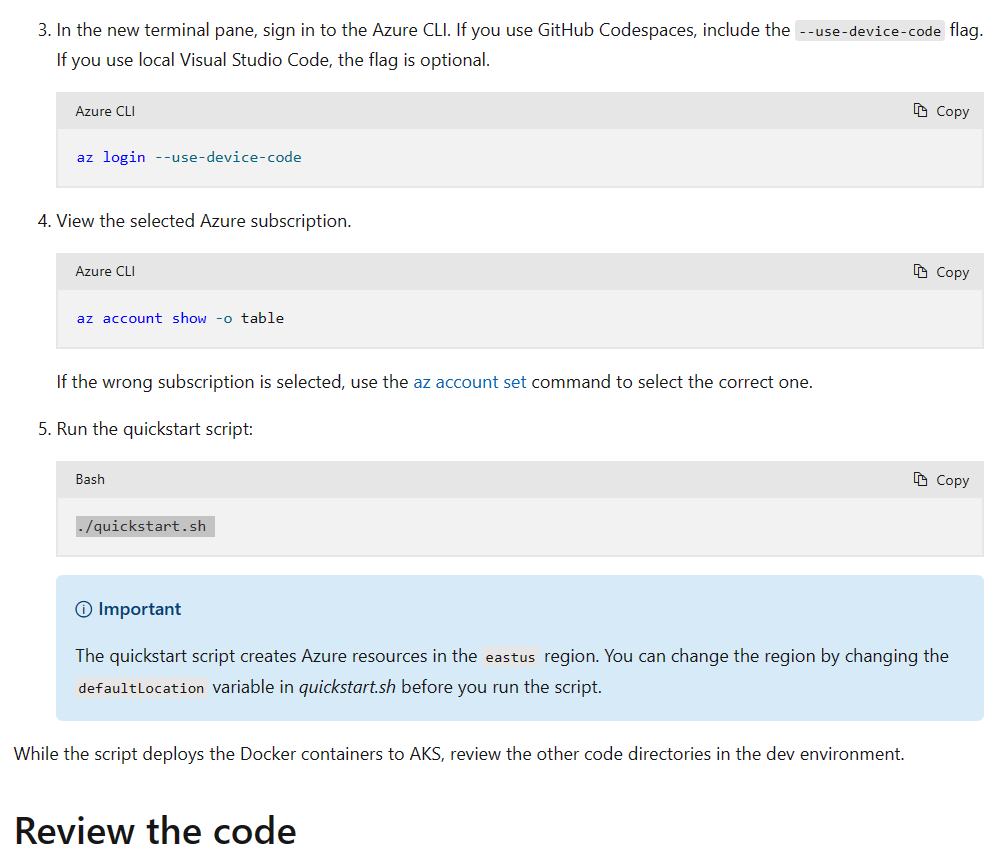 Quickstartsh Does Not Exist Deployment Steps Not Matching Msdn Documentation · Issue 2160 0357