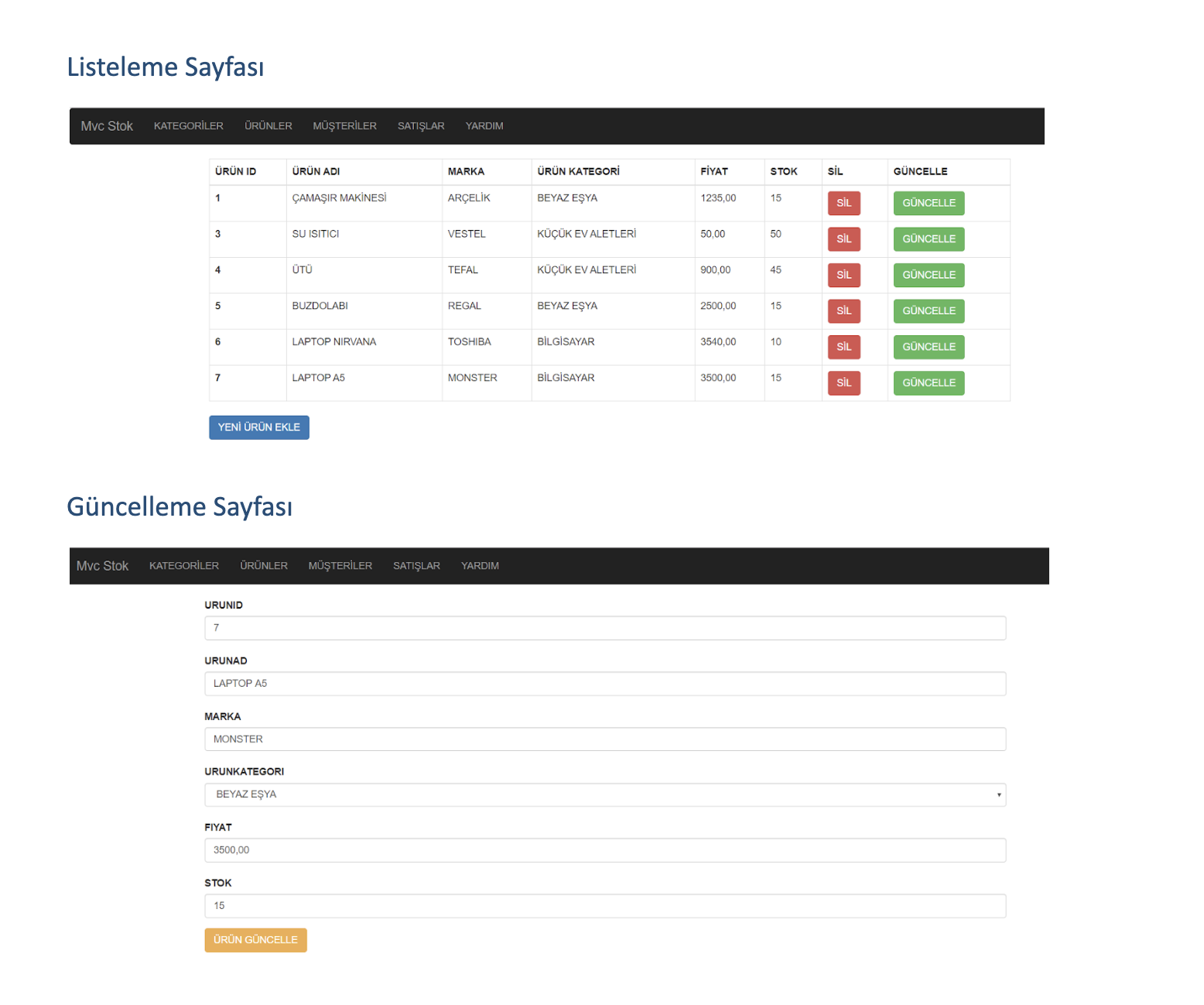 GitHub - zehraarslan/MVC_Stok GitHub - zehraarslan/MVC_Stok