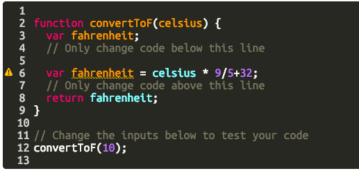Convert Celsius to Fahrenheit · Issue #35602 · freeCodeCamp/freeCodeCamp · GitHub