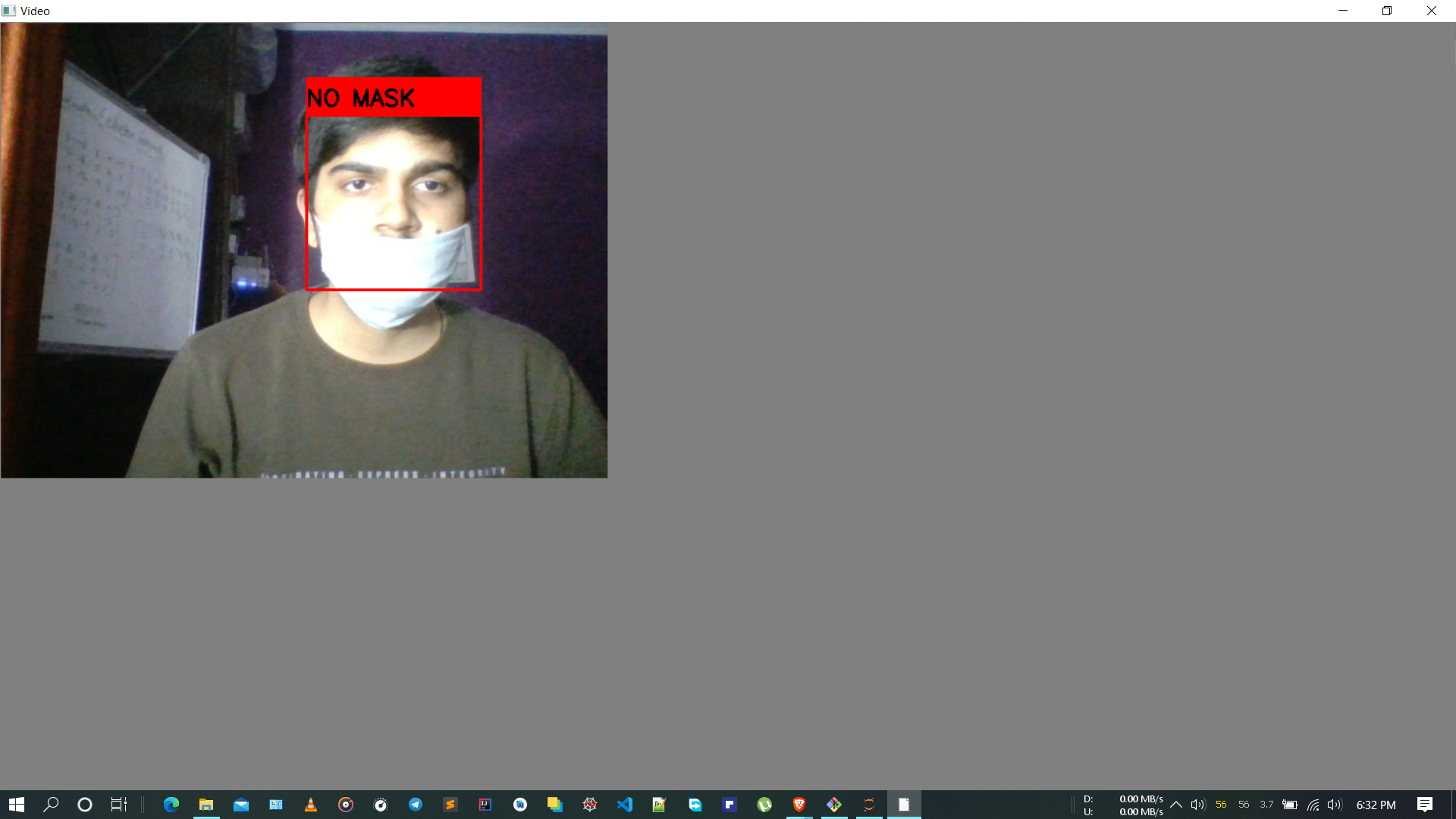 GitHub - ratiktiwari/Mask-Detector: A CNN model for detection of masks on faces.