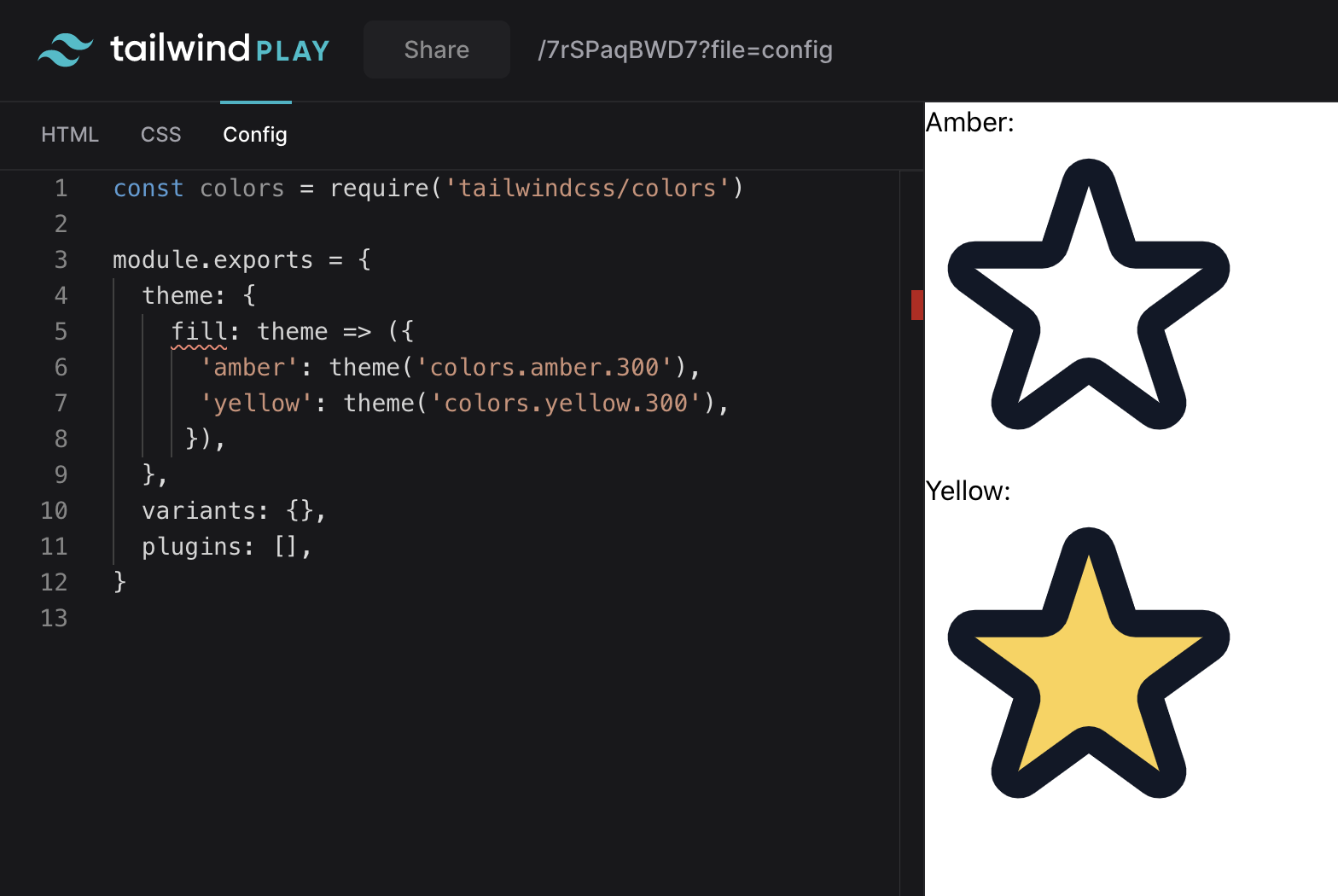 Cannot use colors from extended color palette · tailwindlabs tailwindcss · Discussion #5104 · GitHub