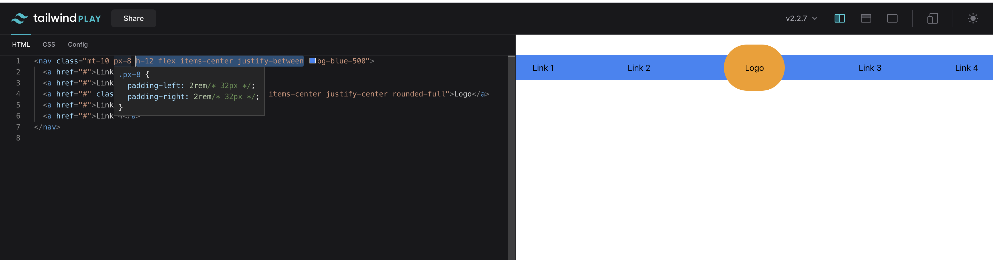 Put logo overtop of navbar · tailwindlabs tailwindcss · Discussion #5232 · GitHub