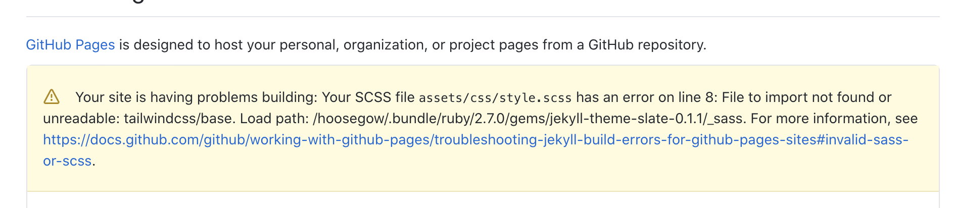 Github Pages can't find Tailwind Css · tailwindlabs tailwindcss · Discussion #2722 · GitHub