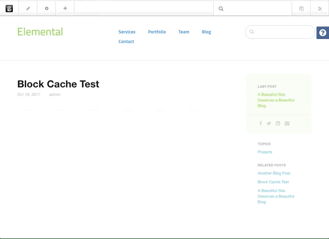 Empty file & image blocks get exposed when block cache is enabled after quitting edit mode ...