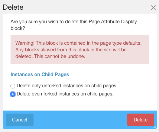 [Feature] Delete all default block of copied page type · Issue #7654 ...
