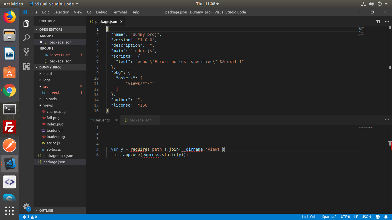 Views folder not added to pkg · Issue #646 · vercel/pkg · GitHub
