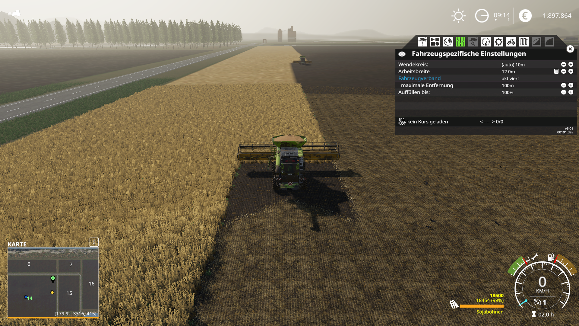 Combine Harvester does not cut pocket · Issue #3628 · Courseplay ...