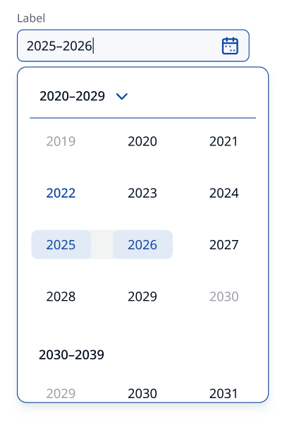 Select Range Of Years · Hacker0x01 React Datepicker · Discussion 3729 · Github