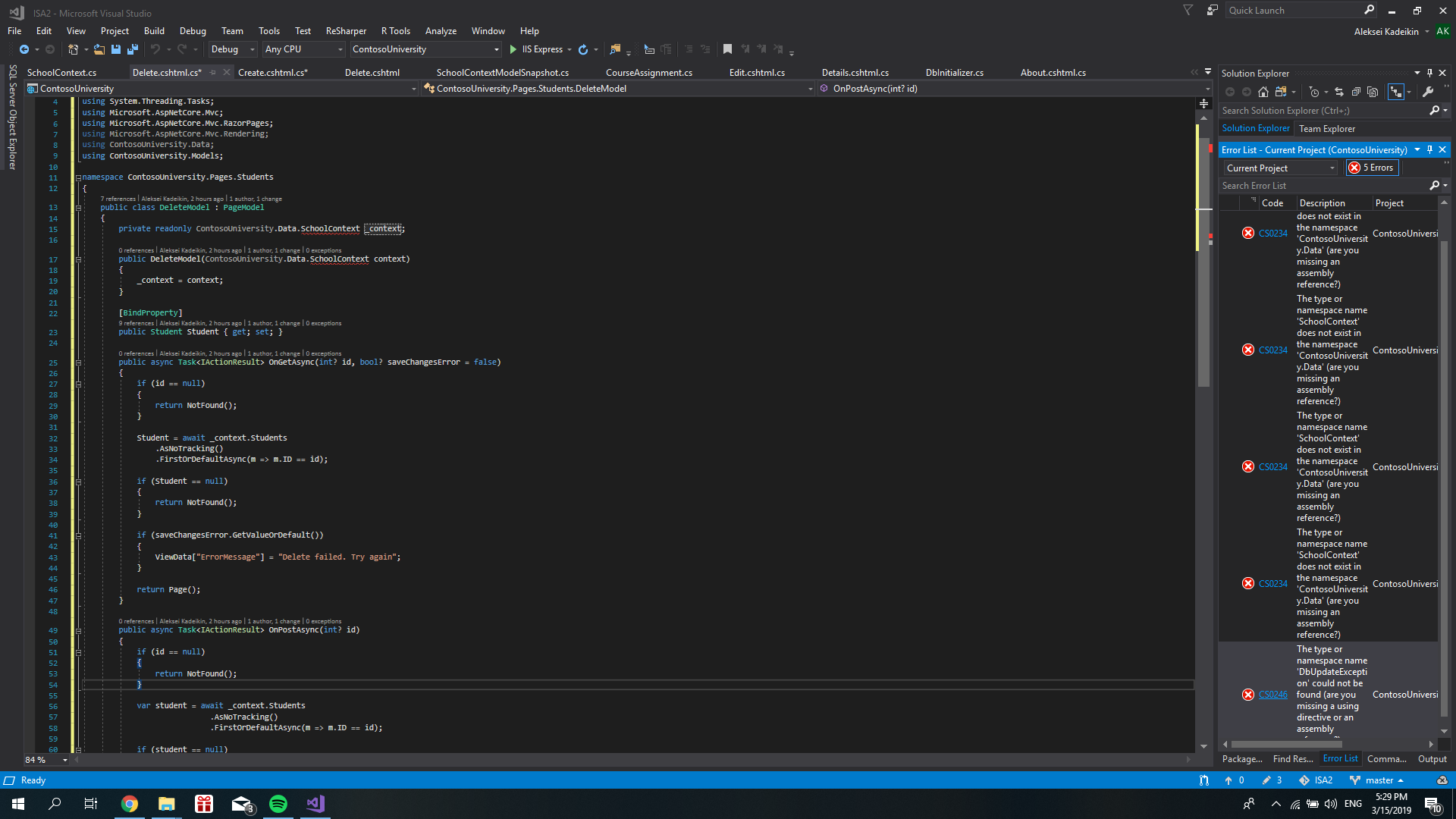 Got An Issue On Stage 5 · Issue 11432 · Dotnetaspnetcoredocs · Github 