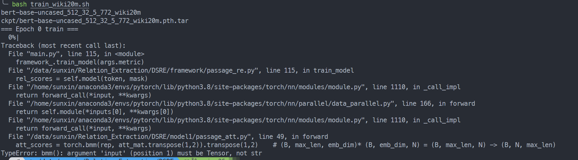 [BUG] encounter a bug when reproduce results of nyt10m · Issue #3 · dair-iitd/DSRE · GitHub