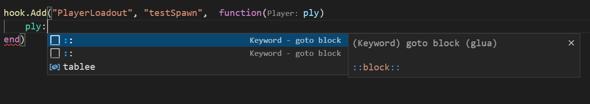 IntelliSense not working · Issue #36 · WilliamVenner/vscode-glua-enhanced · GitHub