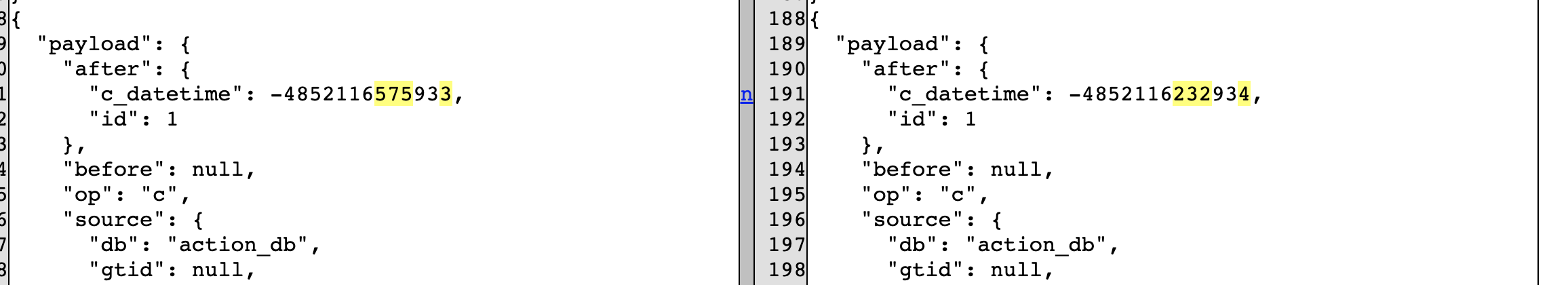 MySQL-kafka full / incr stage: data type datetime - Some data is inconsistent with dbz · Issue ...
