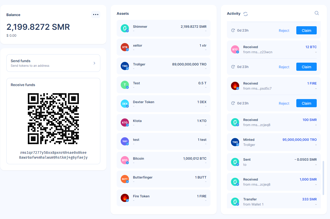 [Bug report]: Claim button of native tokens reappears after logout/login · Issue #4097 ...