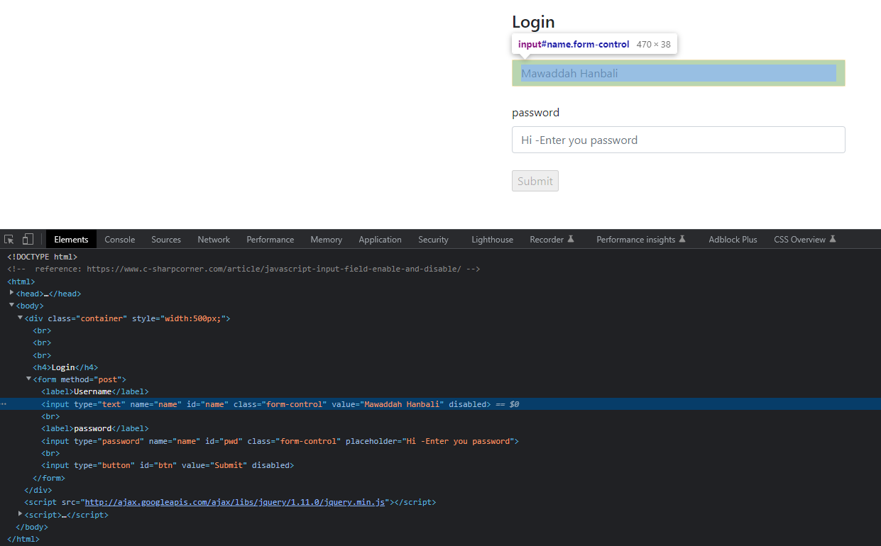 Github Mawaddahhreading Text From A Disabled Text Field Assignment 1 W9d2 Sda Software 