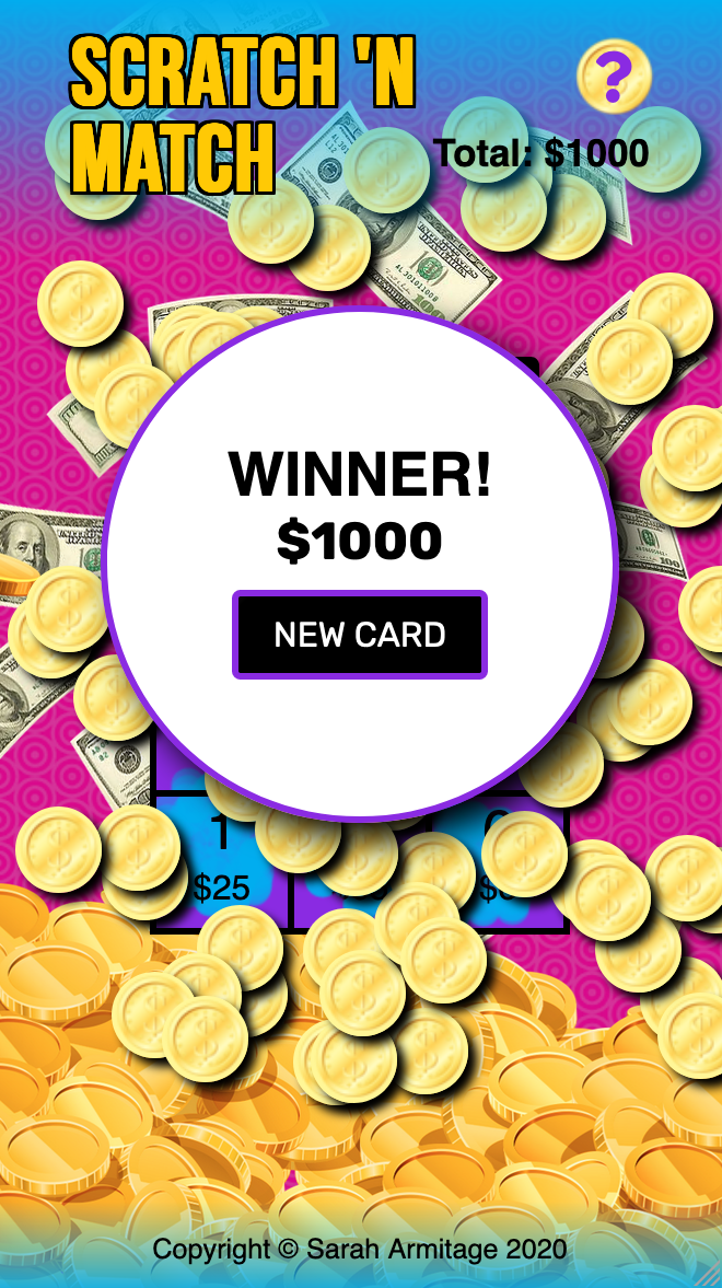 GitHub - SSArmitage/scratch-n-match