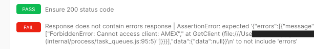 Graphql Test Fails As Expected When Run Manually But Passes In Collection Tests · Issue 11199