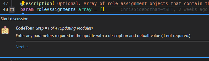 [Feature Request]: onboard CodeTour for VSCode users onboarding the CI Environment · Issue #2606 ...