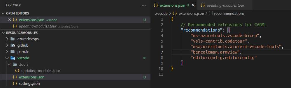 [Feature Request]: onboard CodeTour for VSCode users onboarding the CI Environment · Issue #2606 ...