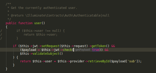 Subject lock not works · Issue #1769 · tymondesigns/jwt-auth · GitHub