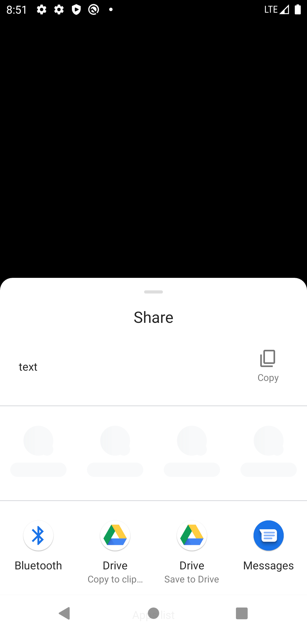 App goes black when there is a system dialog and locking/unlocking on ...