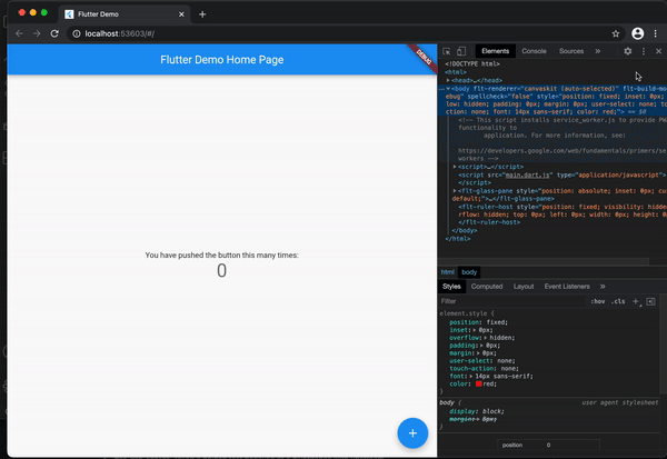 [Web] Latest Release on Flutter Beta (1.26.0-17.3.pre) broke Web Zoom ...