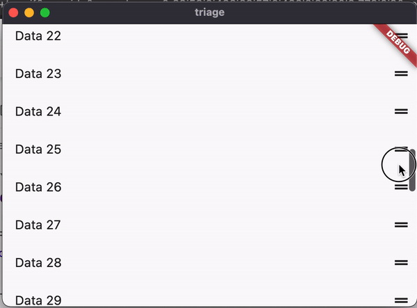 Scrollbar Grab Width Is Bigger Than It Visual Width · Issue 77354 · Flutterflutter · Github