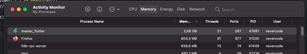 Memory leaks with StatelessWidget due to closures sharing captured variables · Issue #79605 ...