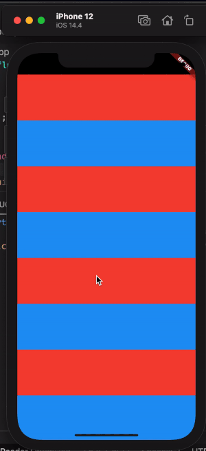 ListView/ScrollView - Scrolling jumps to the bottom regardless of items on M1 iOS Simulator ...