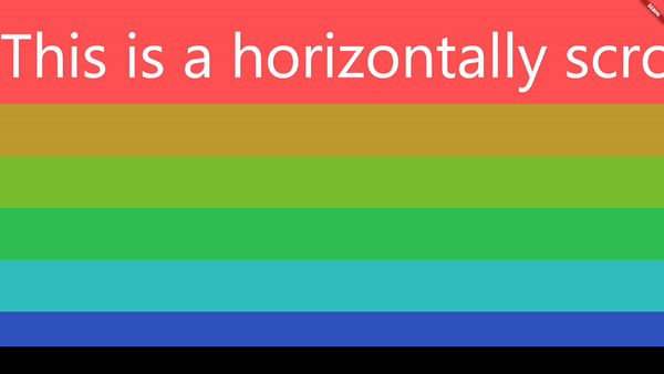 Desktop Horizontal Scrolling Broken On Windows And Linux · Issue 83359 · Flutterflutter · Github