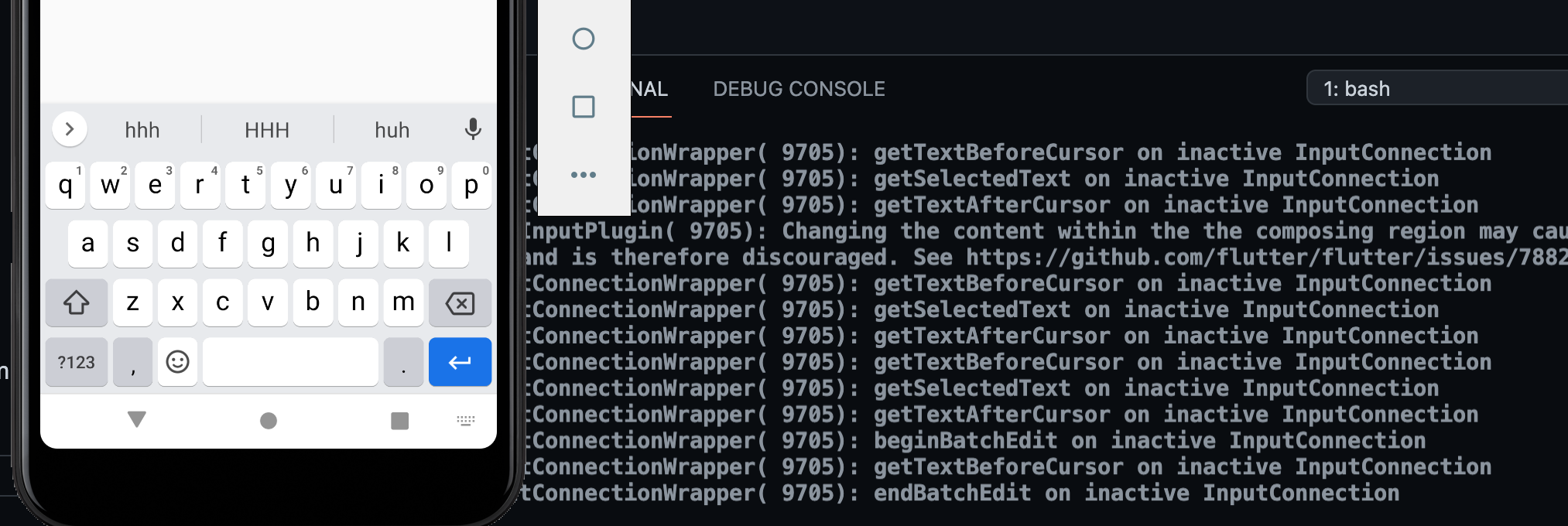 TextField fires onWindowShown event inappropriately on Android platform. · Issue #83960 ...