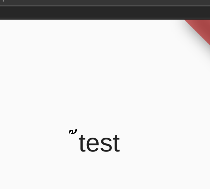 The text is displayed outside the RenderParagraph · Issue #87943 · flutter/flutter · GitHub