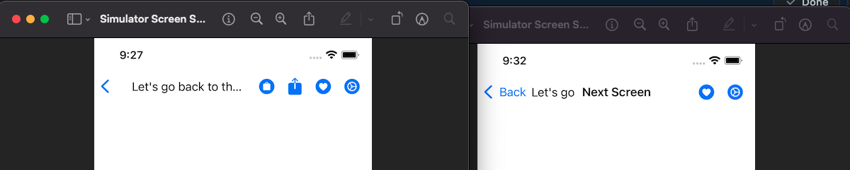 Allow disabling replacing CupertinoNavigationBar previousPageTitle text with "Back" · Issue ...