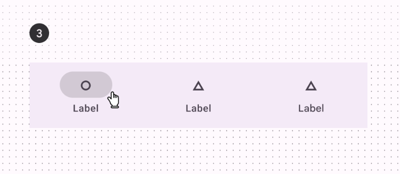 M3 Navigation widgets use wrong ripple · Issue #114618 · flutter/flutter · GitHub