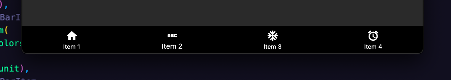 [Bottom Navigation Bar] Misbehaving background color when items are more than 3 · Issue #117991 ...