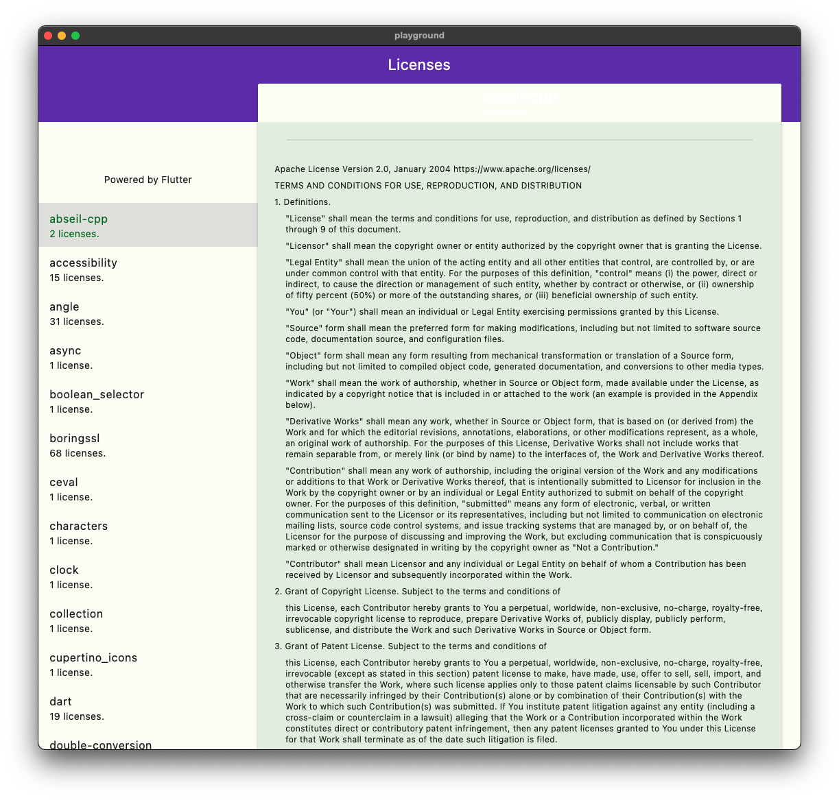 License page appBar text not visible · Issue #108991 · flutter/flutter · GitHub