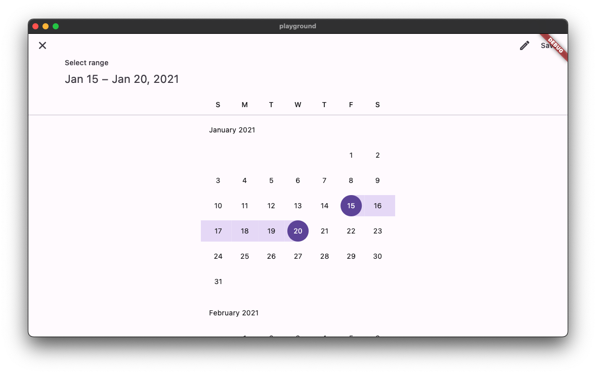 Date Range Picker Doesnt Use `datepickerthemedatarangepickerheaderbackgroundcolor` Property