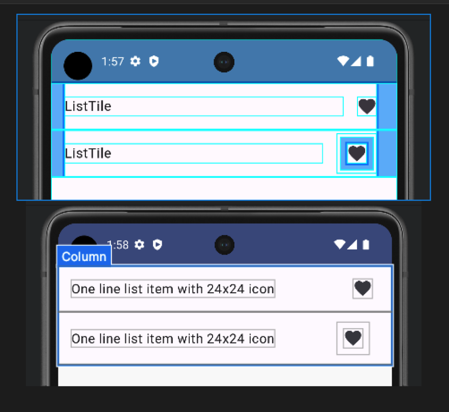 Update ListTile to match M3 specs · Issue #127075 · flutter/flutter · GitHub