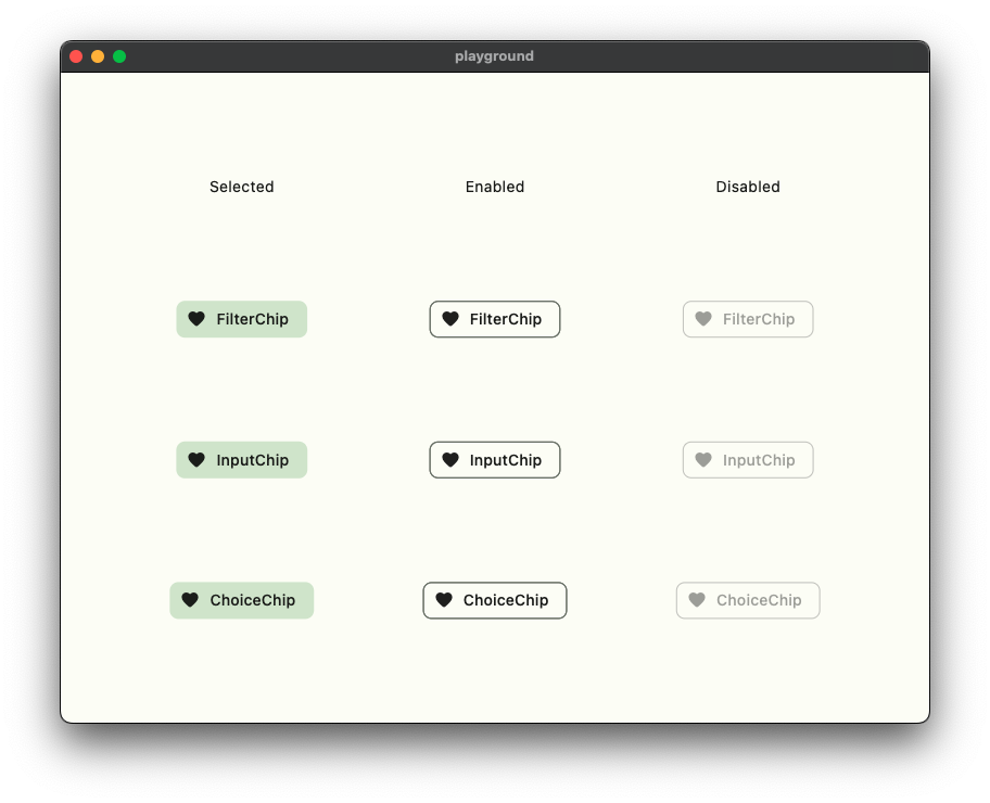 Chips Don T Use The Correct `selected` And `unselected` `colorscheme` Colors For The Icons In