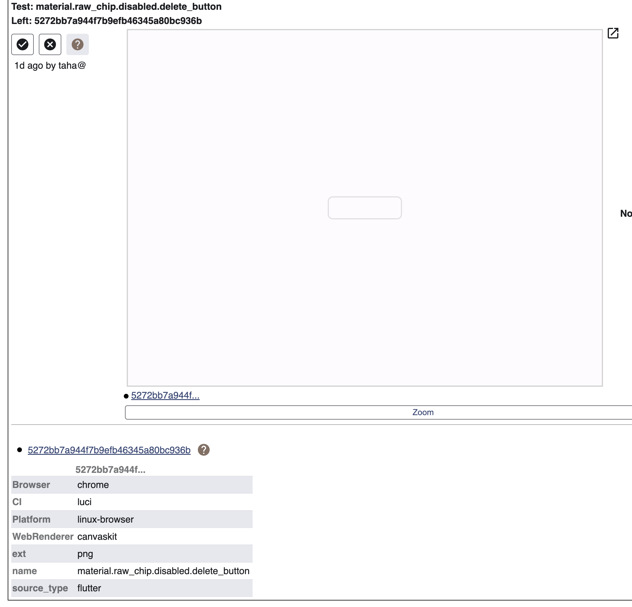 Regression In Golden Testing A Disabled Chip With Delete Button In Canvaskit · Issue 138009 7827