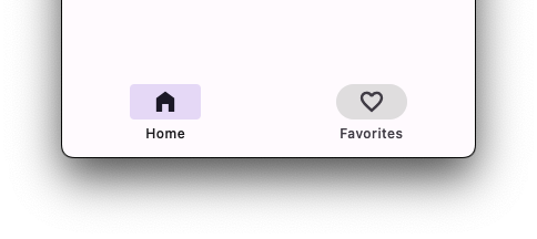 `NavigationBar.indicatorShape` is ignored, `NavigationBarThemeData.indicatorShape` is applied to ...