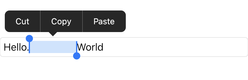 Double tapping in a CupertinoTextField behaves differently from native iOS components · Issue ...