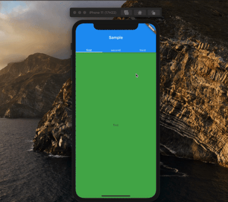 Last tab in the tab view not works properly when changing the ...