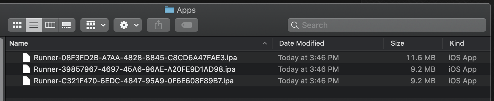 Flutter Ios Build Large Size · Issue 65718 · Flutterflutter · Github
