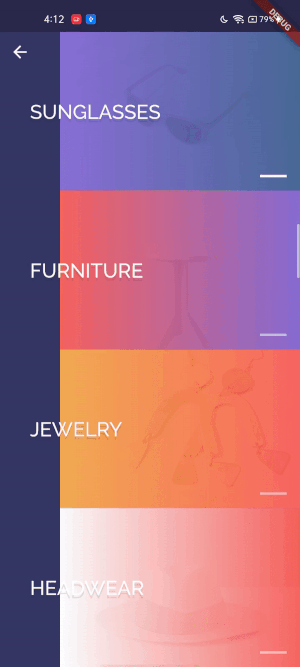 Animation / section organizer demo in Flutter Gallery is broken · Issue ...