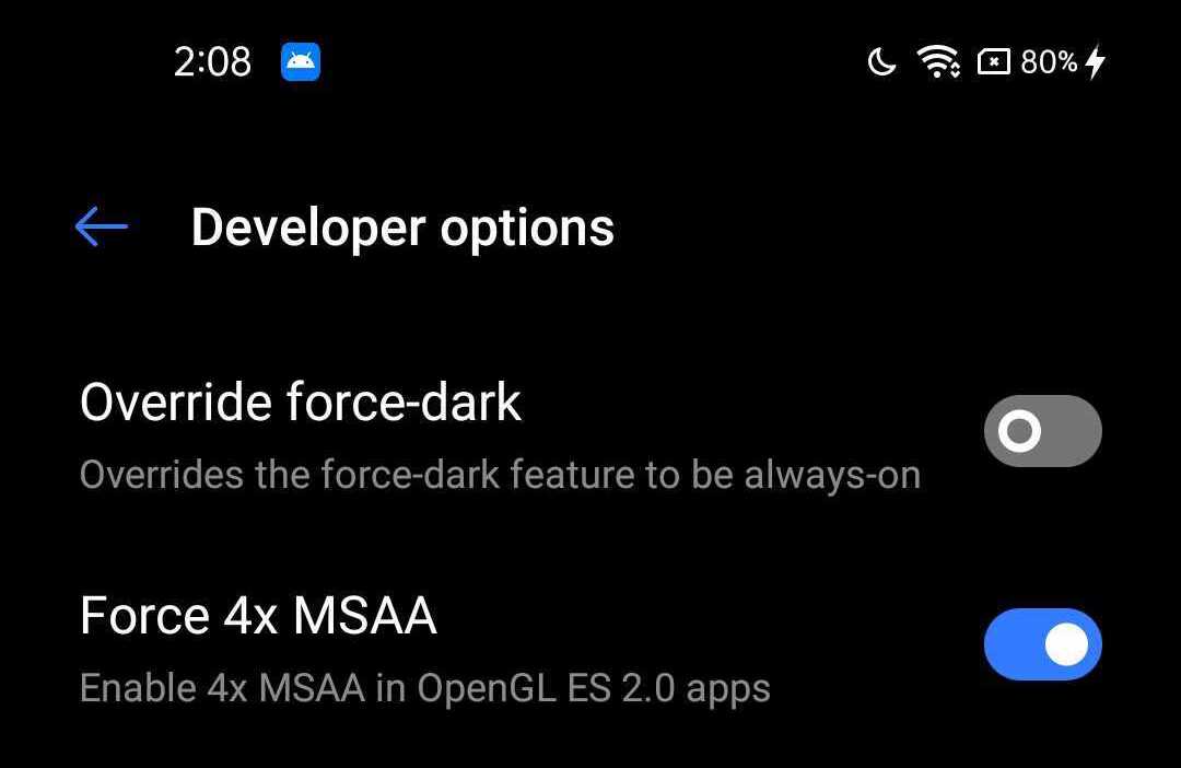Application crashes on Huawei Y5 with Force MSAA 4x Enabled · Issue #66521 · flutter/flutter ...