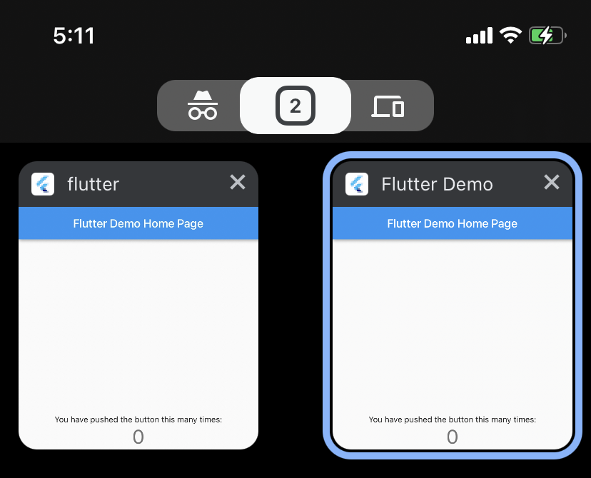 Invalid Tab Title In Flutter Web On Ios · Issue 68423 · Flutterflutter · Github