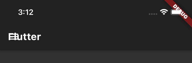 Different paddings in titlePading of FlexibleSpace · Issue #69017 ...